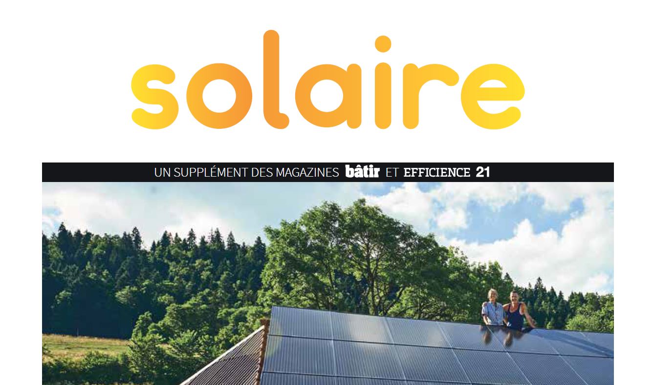 Un supplément 100% SOLAIRE | BFE-Magazin energeiaplus | Energiemagazin ...